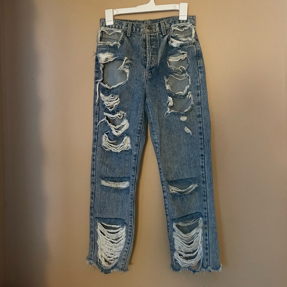 Carmar | Jeans | Lf Carmar Denim Ripped Jeans | Poshmark